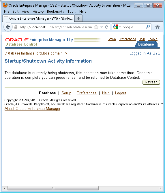 OEM Stop and Start DB | MacLochlainns Weblog